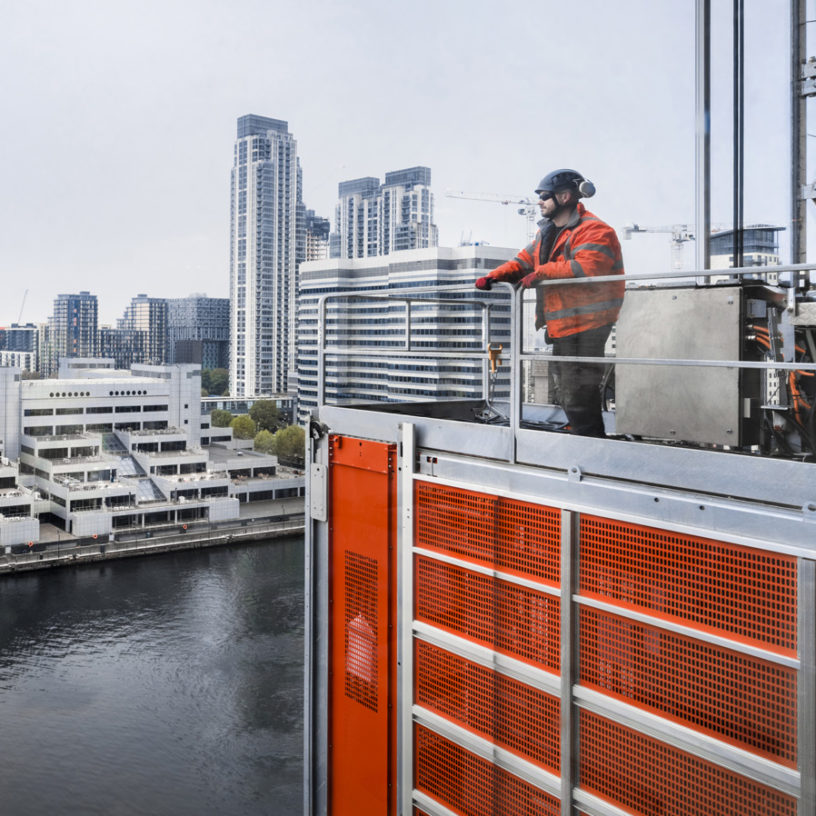 Alimak’s TPM range provides versatility for construction sites - Alimak USA